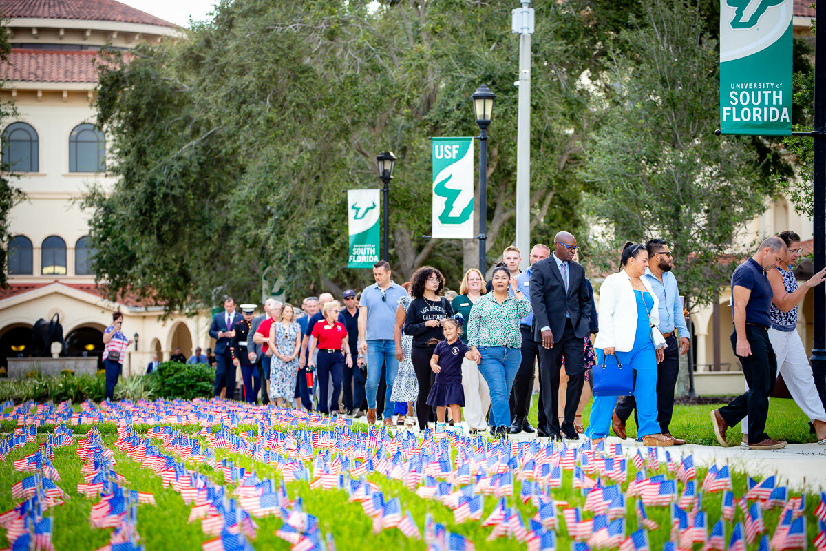 USF Sarasota-Manatee marks 24th anniversary of 9/11 with campus ...