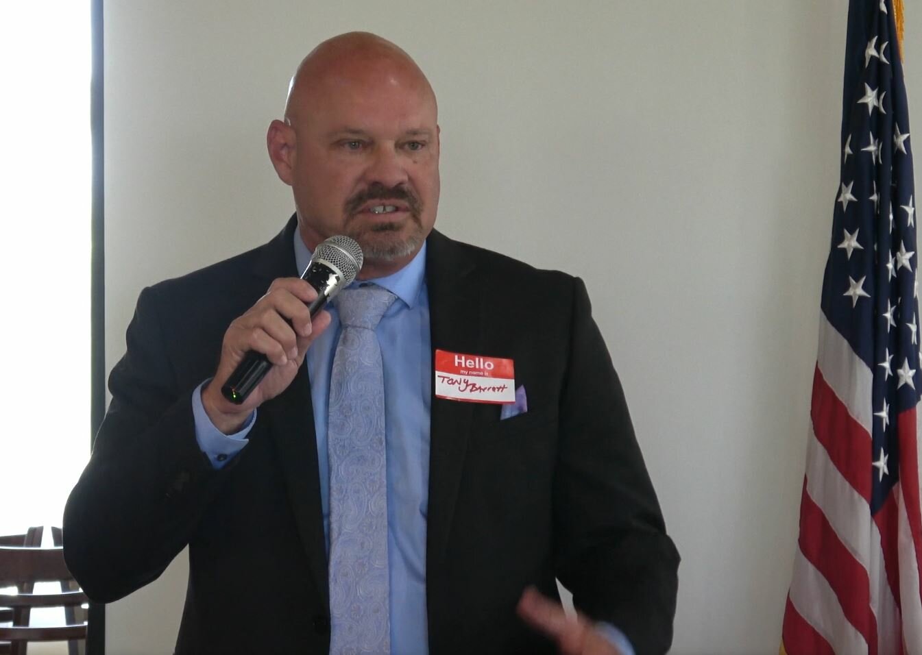 Despite domestic battery arrest, Tony Barrett says he will remain in ...