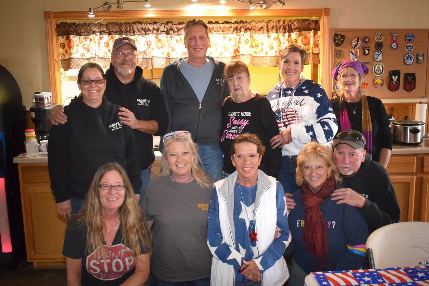 Amvets Post 117 Is Recognized For Their Patriotic Float And Their Compassion For Their Fellow