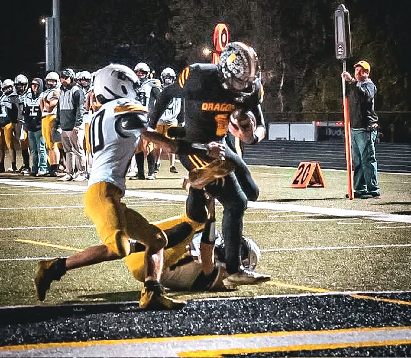 Dragon Football Roars into District Championship - My Cameron News
