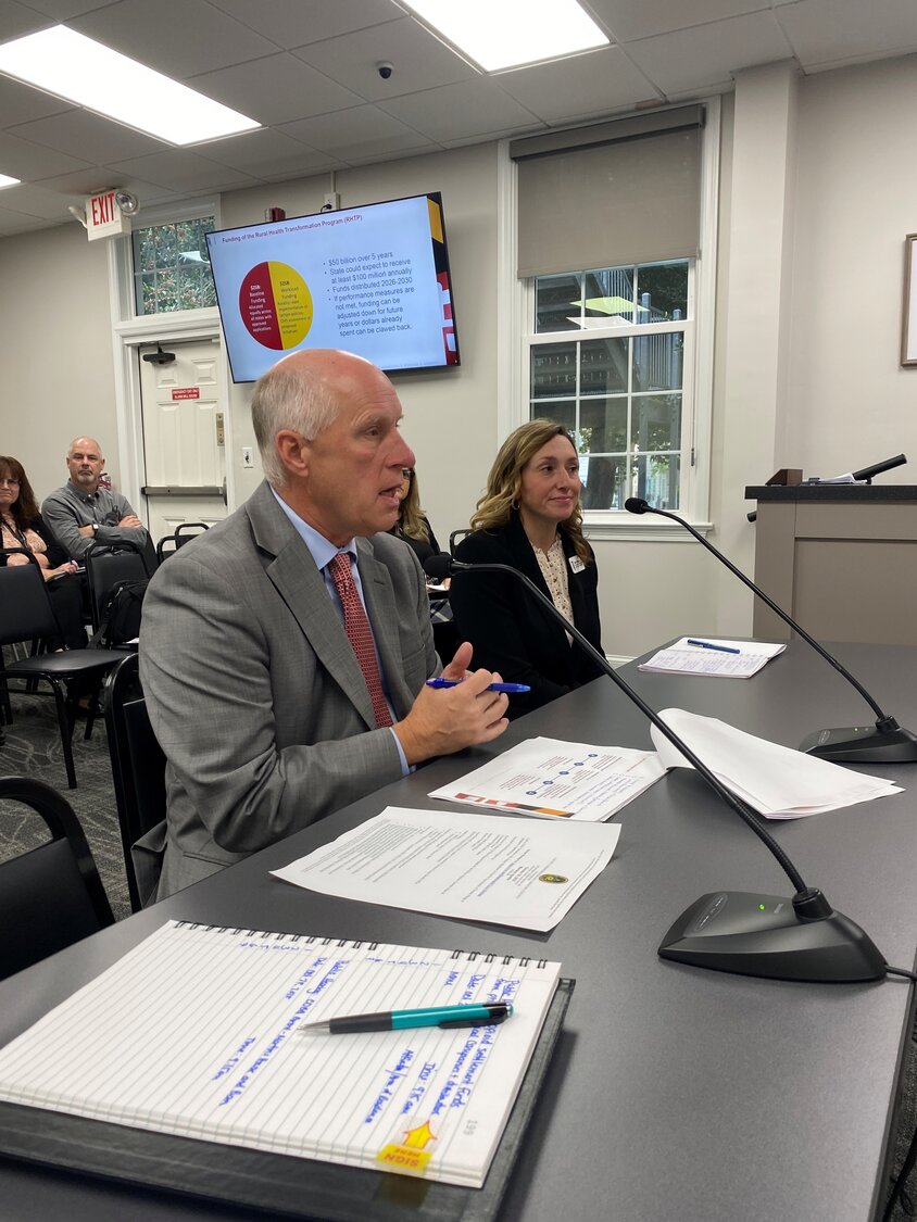 Shore Regional Health president updates Commissioners - Caroline Review
