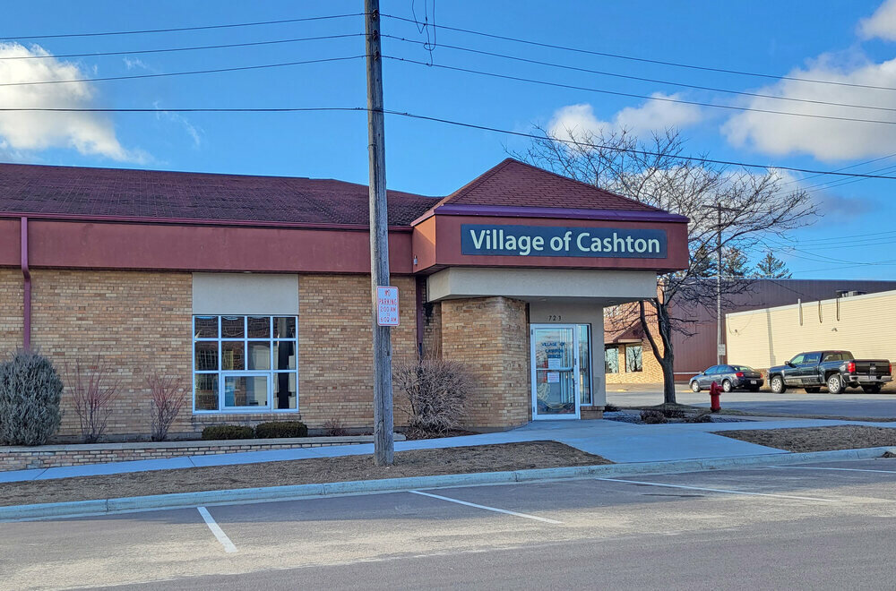 New sign - Cashton Record