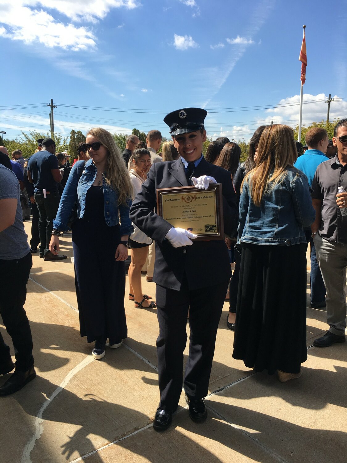 FDNY EMT car-crash survivor to get union salute - The Chief