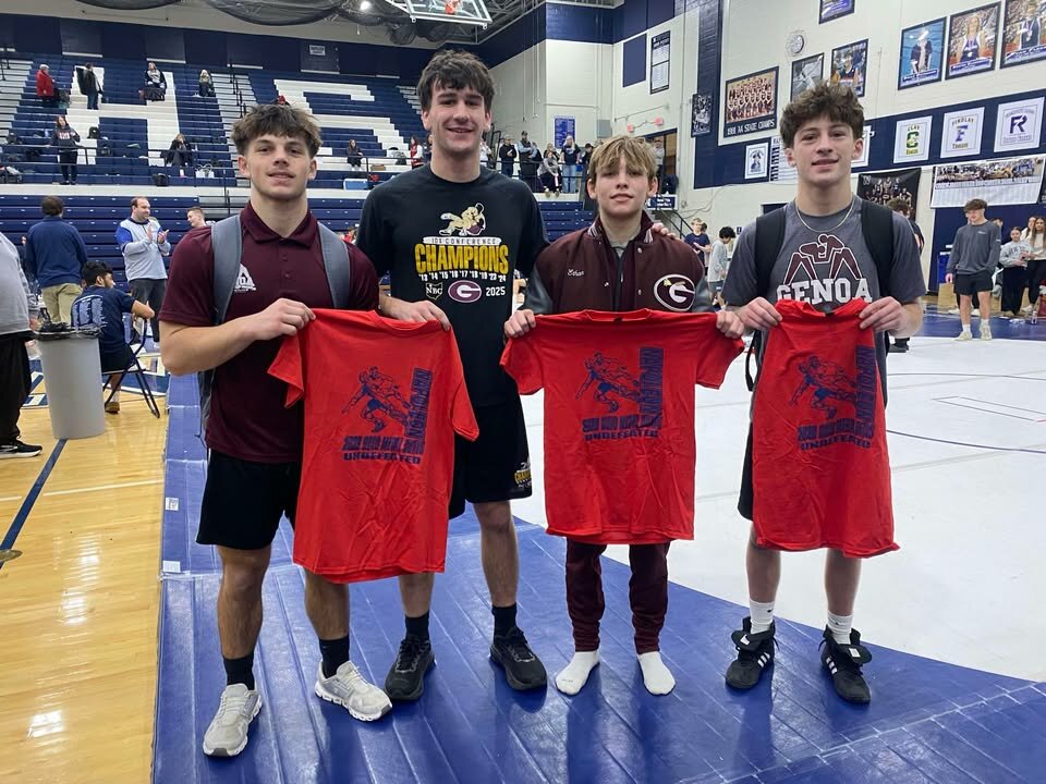 Genoa wrestling finishes off strong week - The Press