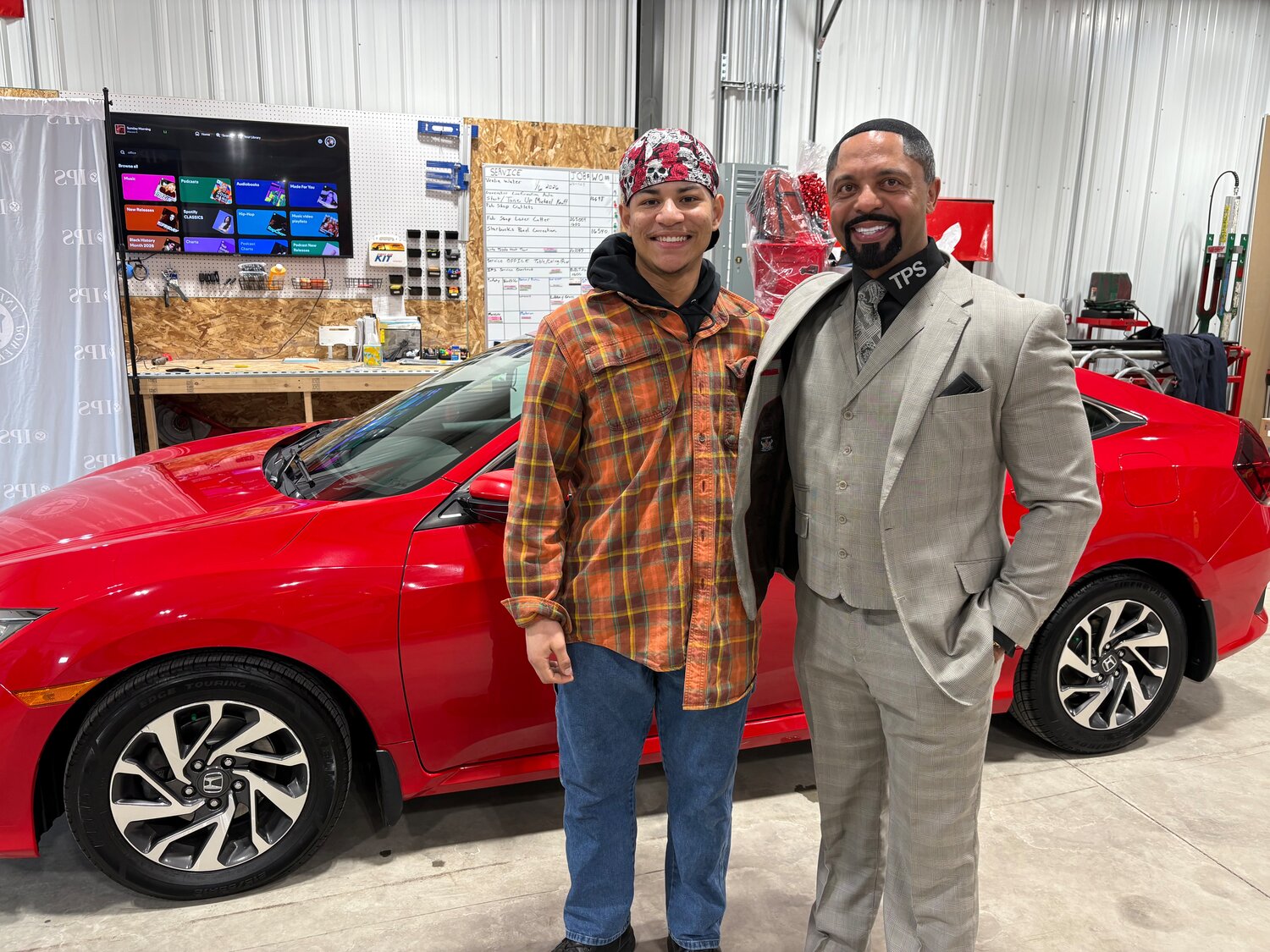 Waite graduate surprised with new vehicle - The Press