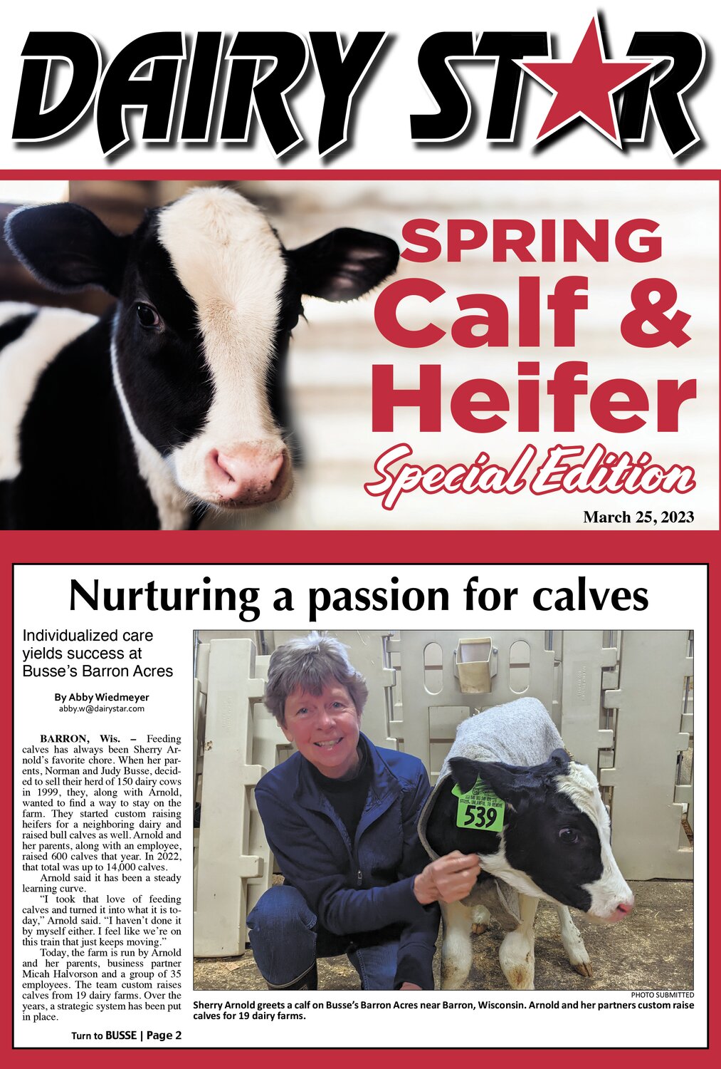 Dairy Star Spring Calf & Heifer Special Edition 2023 - Dairy Star