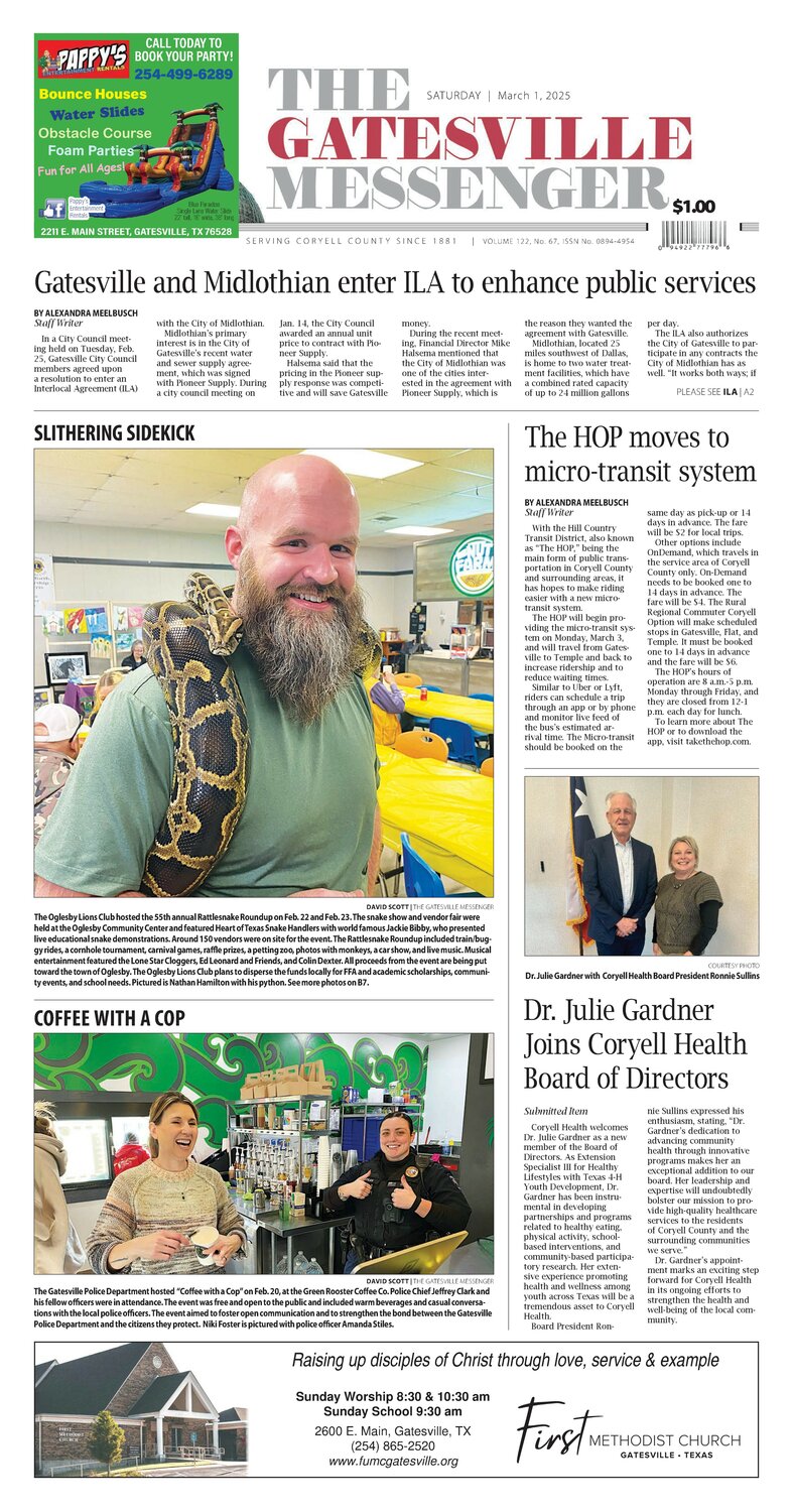 E-Editions - The Gatesville Messenger