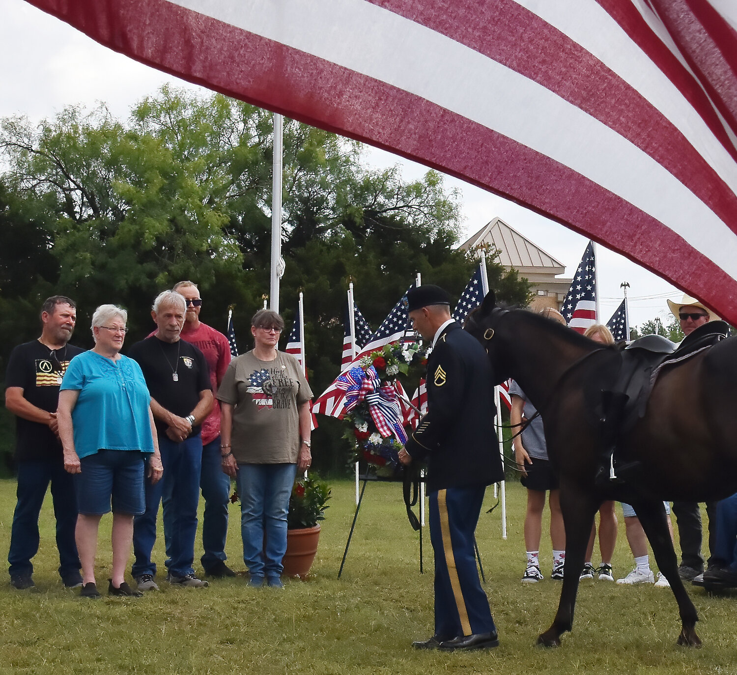 PHOTO GALLERY: Field of Flags, Honoring Hometown Heroes - Hood County News