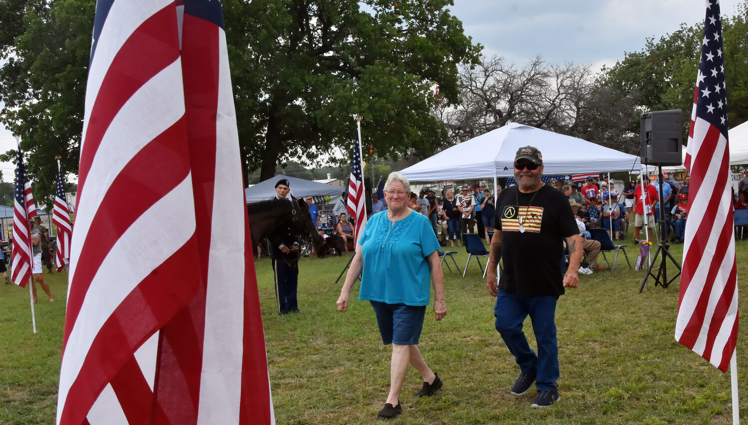 PHOTO GALLERY: Field of Flags, Honoring Hometown Heroes - Hood County News