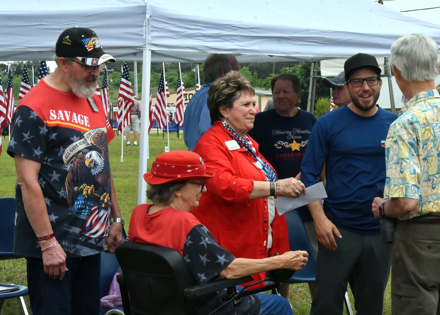 PHOTO GALLERY: Field of Flags, Honoring Hometown Heroes - Hood County News