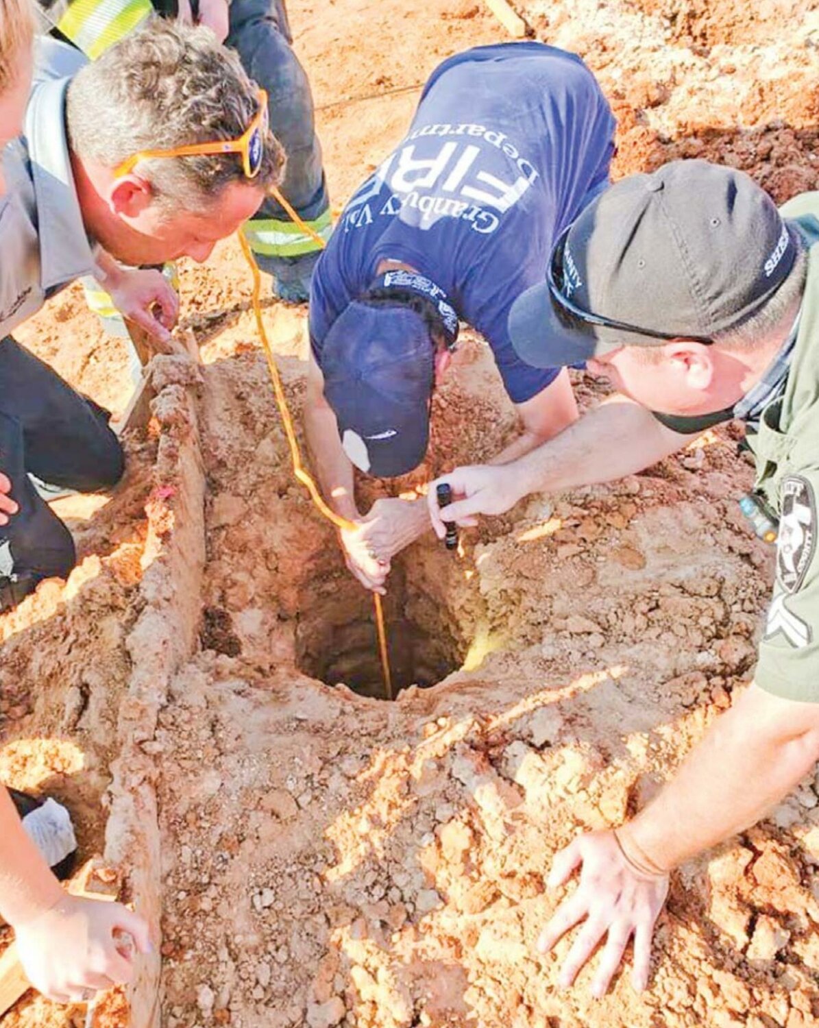 Boy rescued from narrow 10-foot hole - Hood County News
