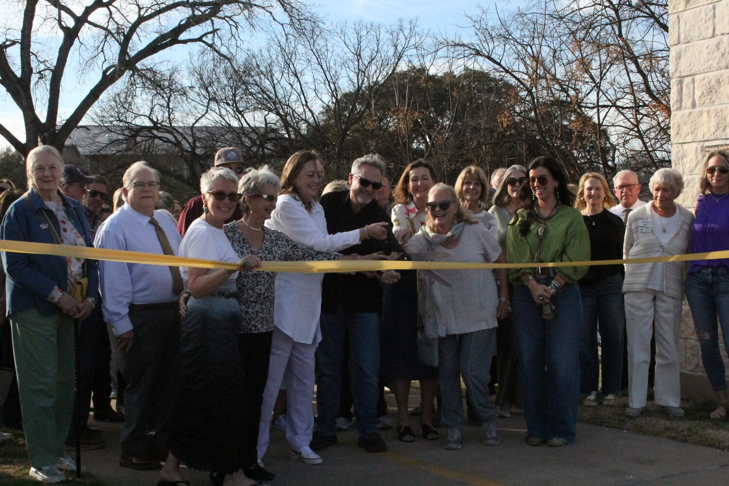 New gateway welcomes visitors to Shanley Sculpture Garden - Hood County ...