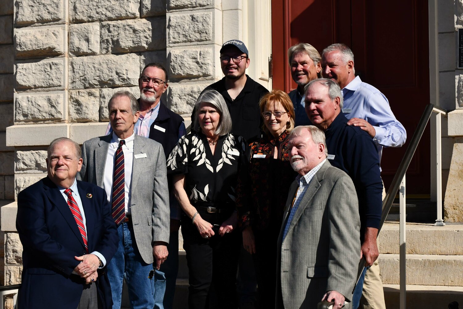 Historic Square commemorative monument unveiling - Hood County News