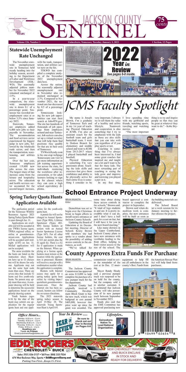 E-Editions - Jackson County Sentinel