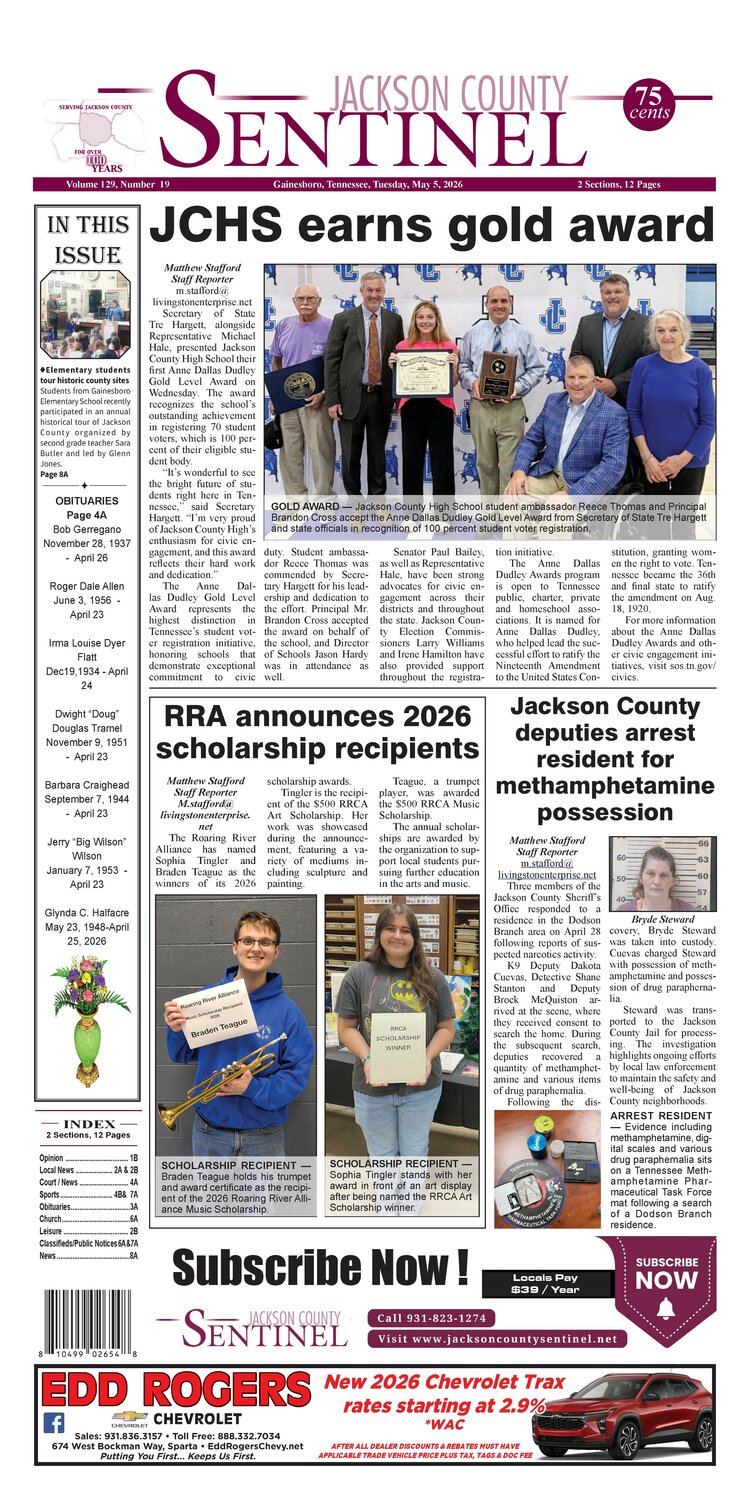 E-Editions - Jackson County Sentinel