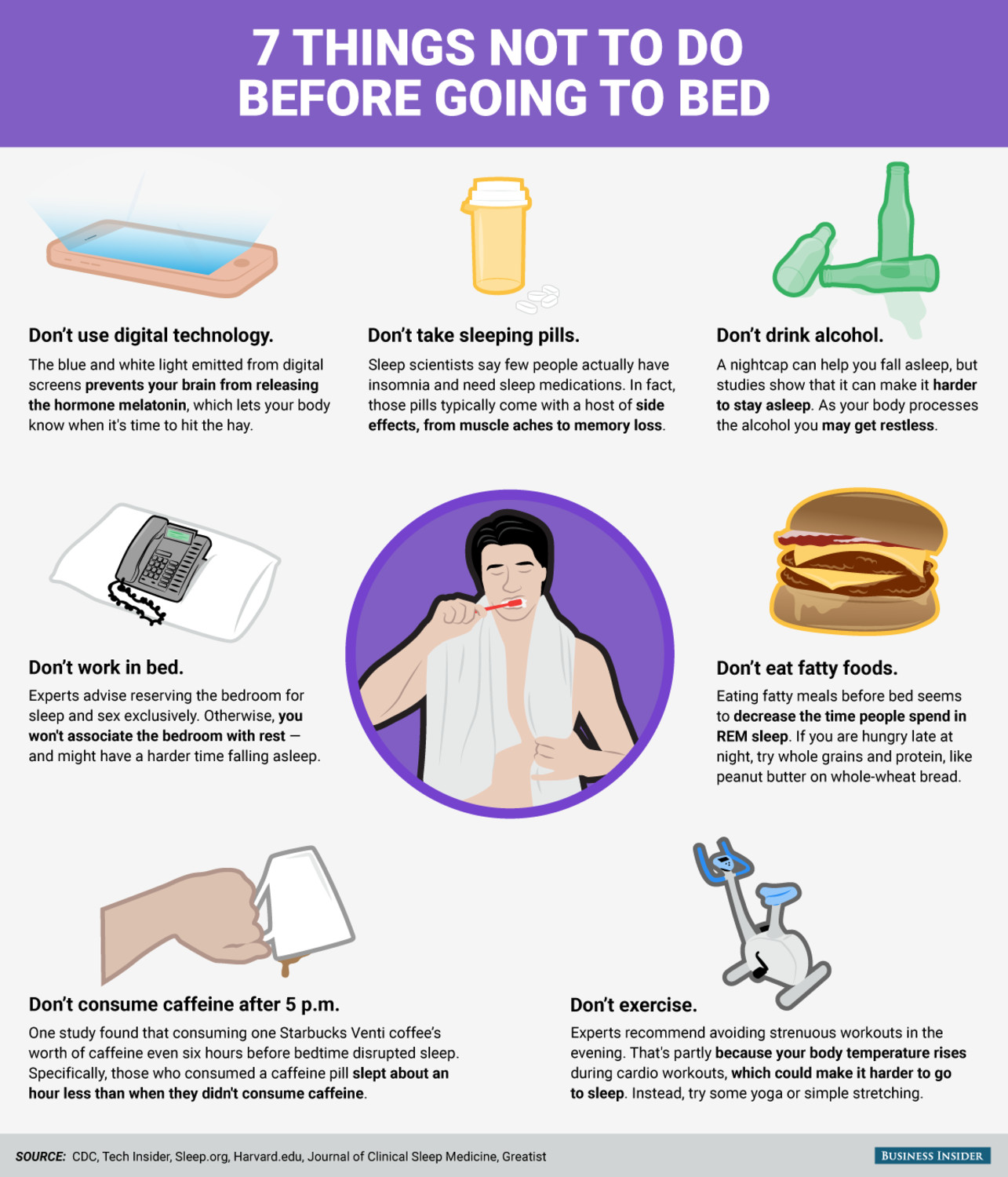 3 things you should never do before bed | Manning Live