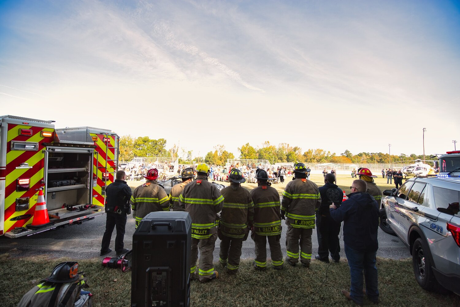 Families, firefighters come together for Community Safety Day | Manning ...