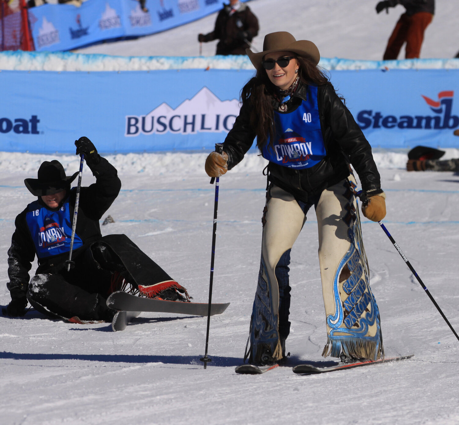 Rodeo and skiing at Cowboy Downhill - The Mountain-Ear
