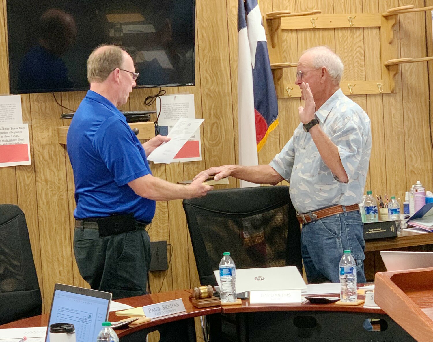 Big Lake Mayor/City Council Members Sworn-in - The Big Lake Wildcat