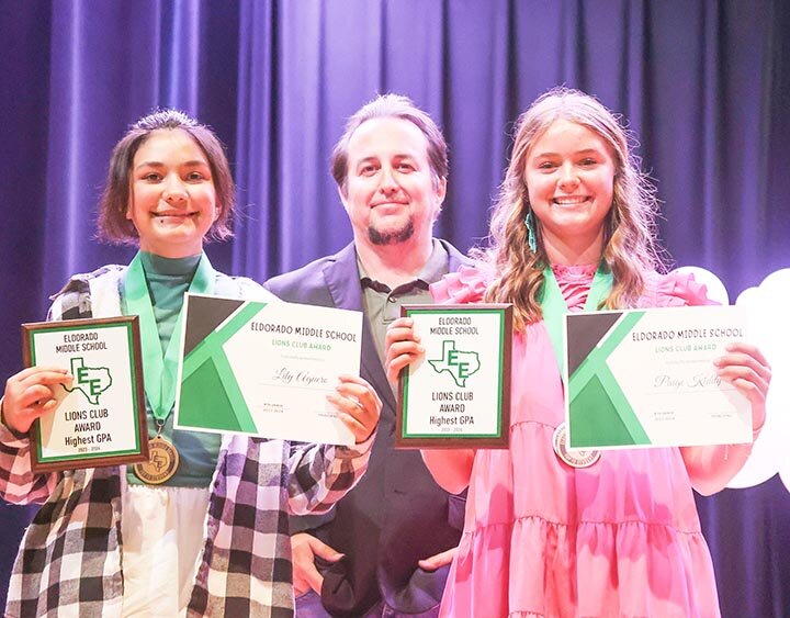 EMS Students Recognized at Annual Awards Program - The Eldorado Success