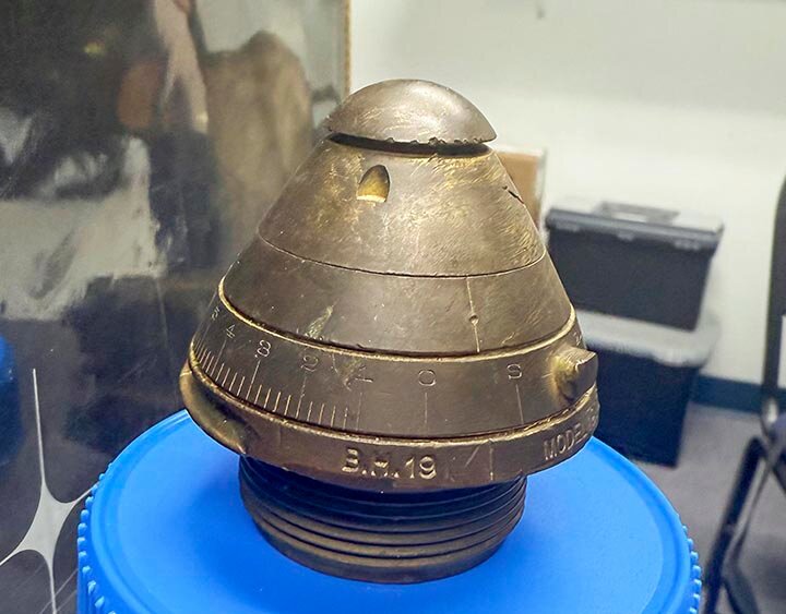 WWI-Era Bomb Shell Found, Safely Detonated in Sonora - The Eldorado Success