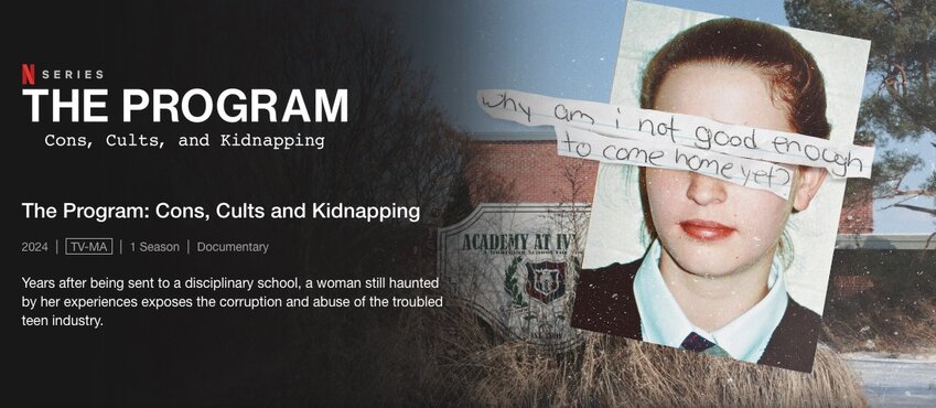Netflix documentary “The Program” dives into abuse and culture of ...