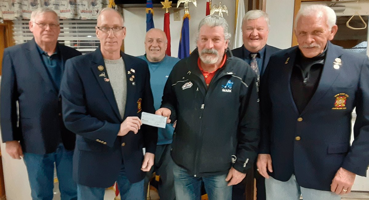 Canton VFW Post makes $5,000 donation to ADA kayak/canoe launch project ...