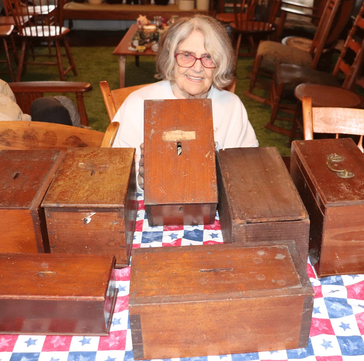 Potsdam woman collects antique voting boxes - North Country Now