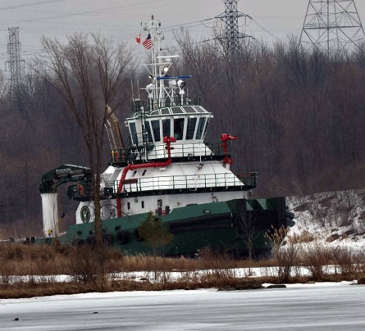 St. Lawrence River icebreaking underway - North Country Now