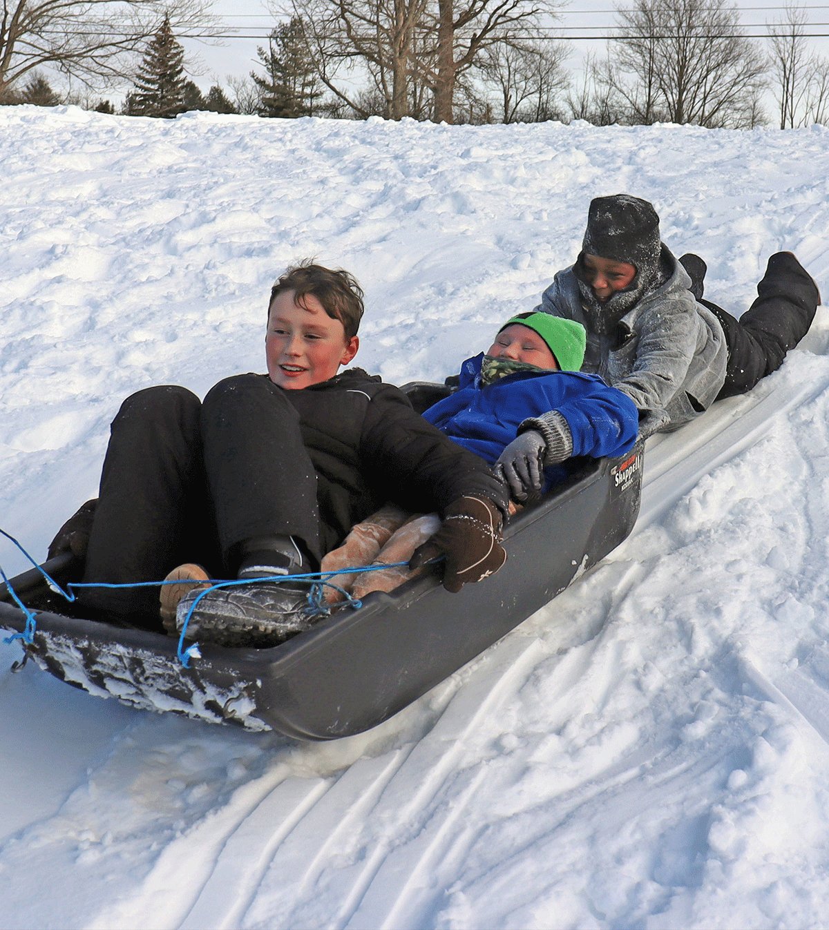 Sledding in Ogdensburg - North Country Now
