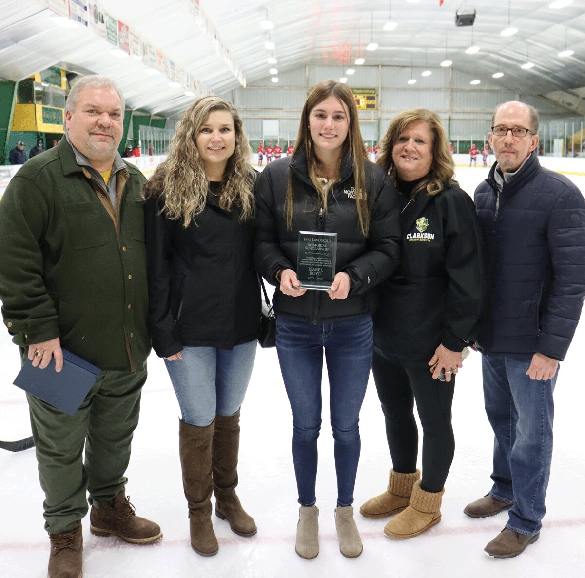 Norwood-Norfolk senior wins Jake Ladouceur Memorial Scholarship - North ...
