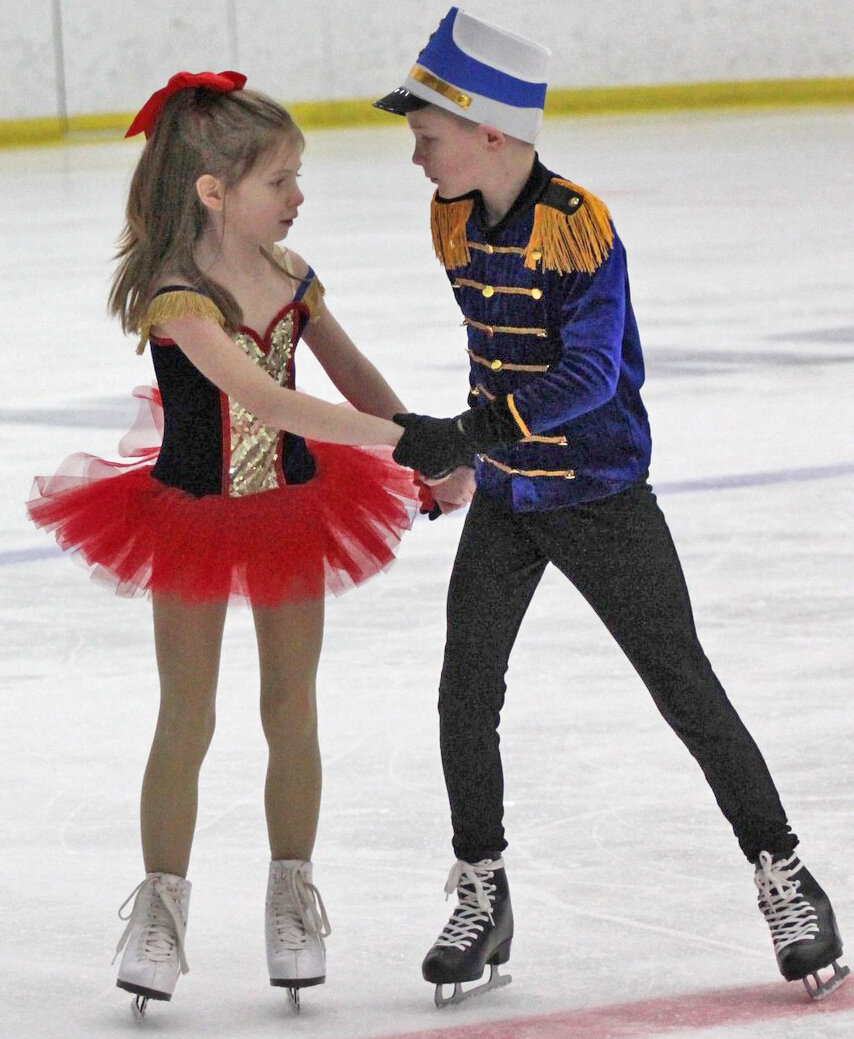 Young ice show performers - North Country Now