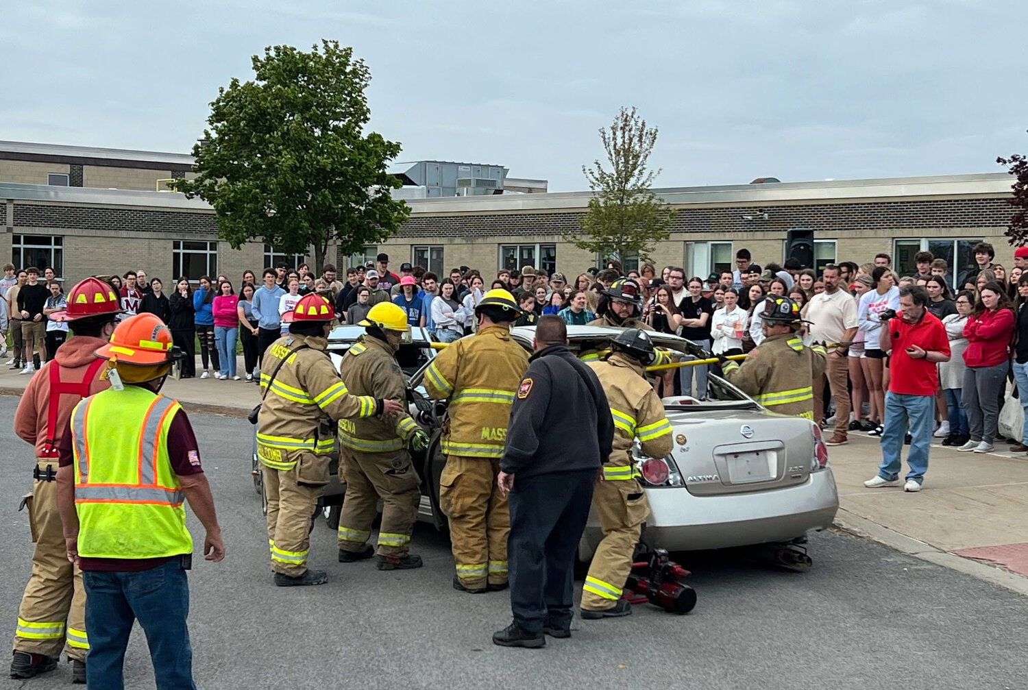 Mock DWI crash at Massena Central aims to to stop impaired, distracted ...
