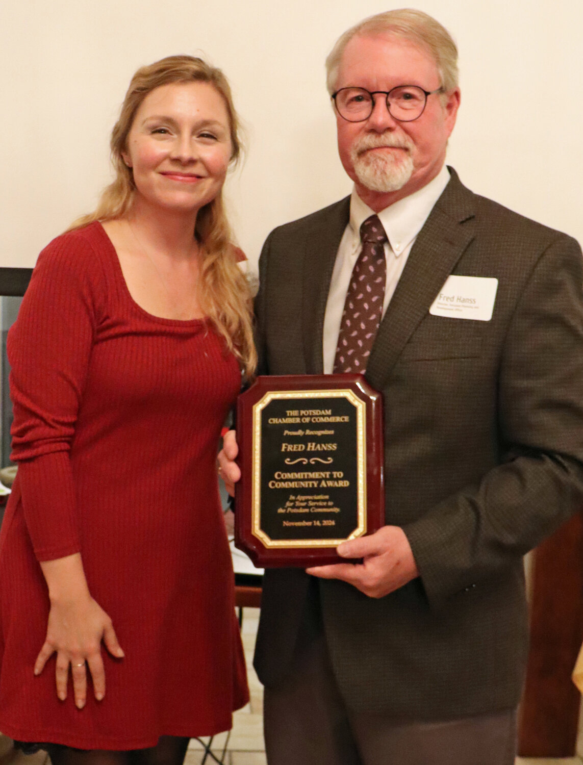 Two businesses, two public servants honored Thursday by Potsdam Chamber ...