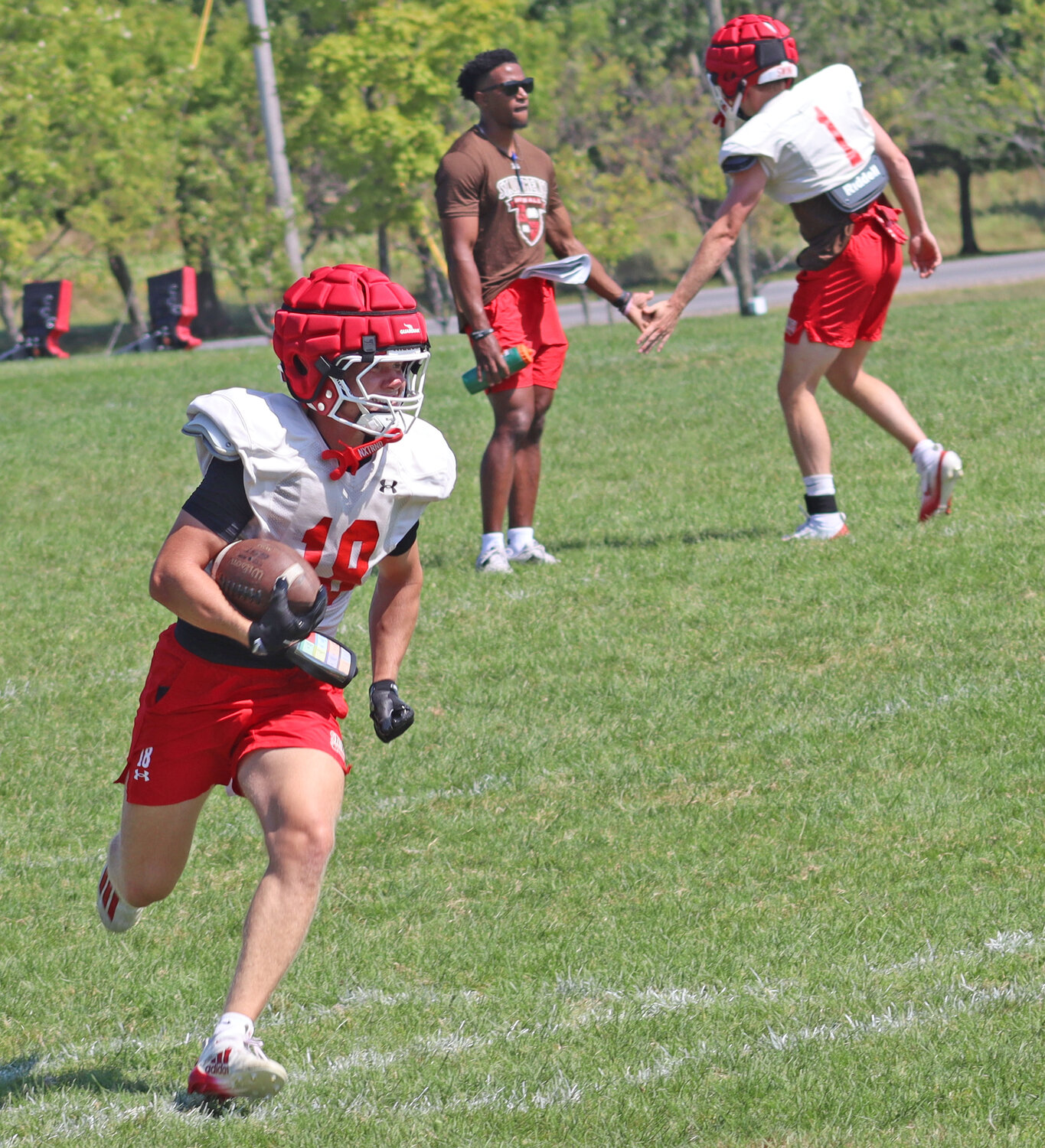 SLU footballers prepare for season - North Country Now