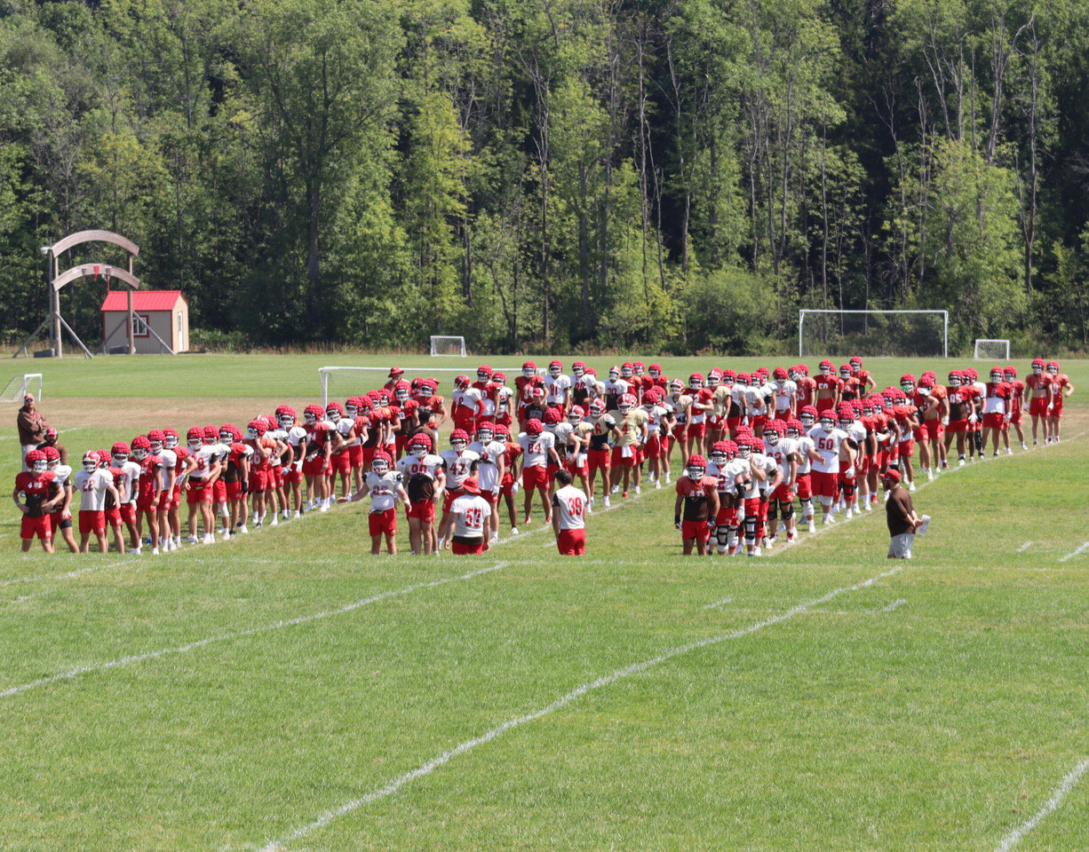 Football formations in Canton - North Country Now