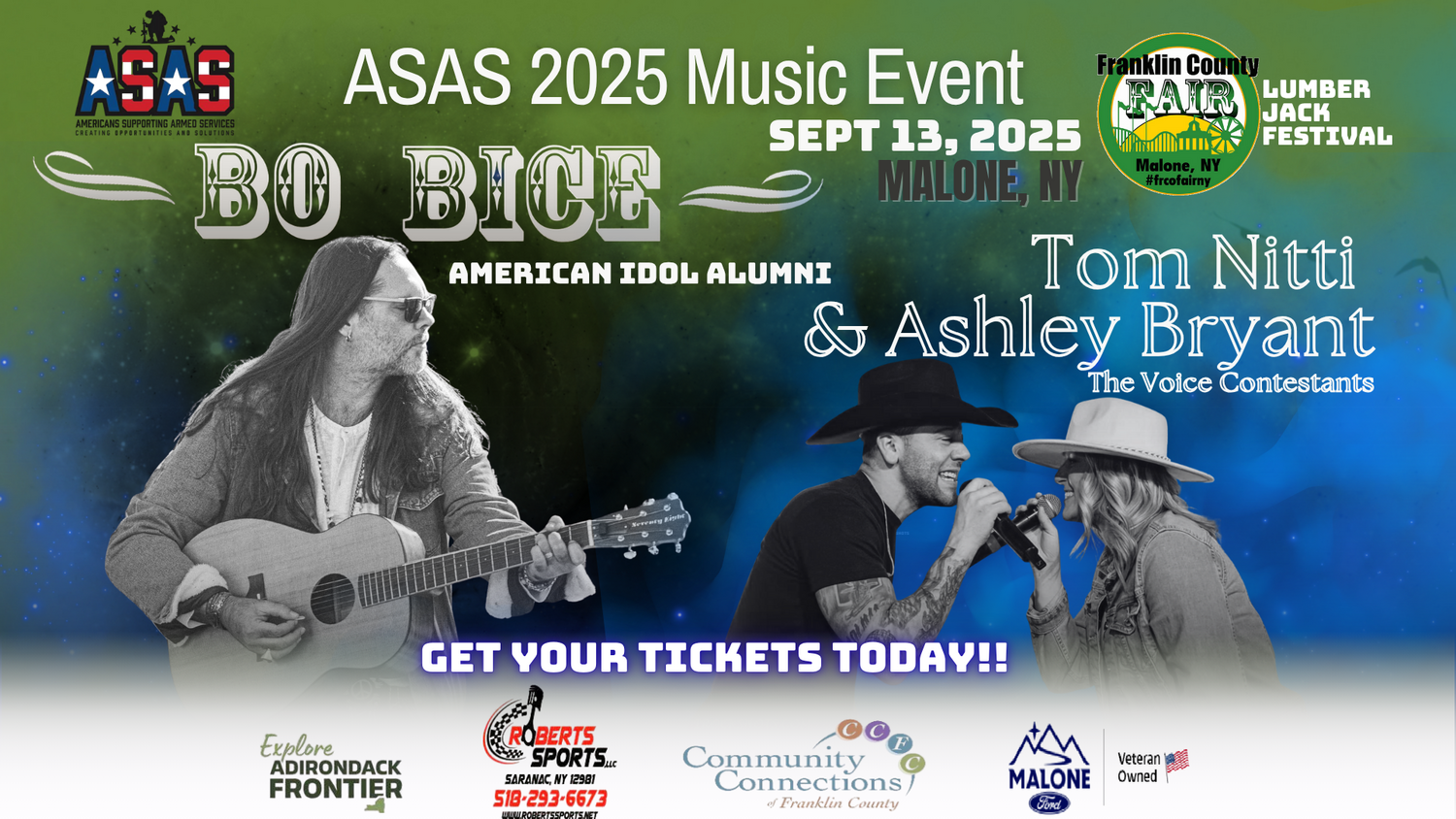 Bo Bice concert - North Country Now