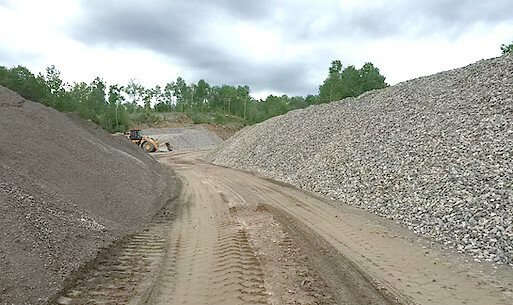 New partnership will see tons of quarry stone shipped from Benson Mines ...