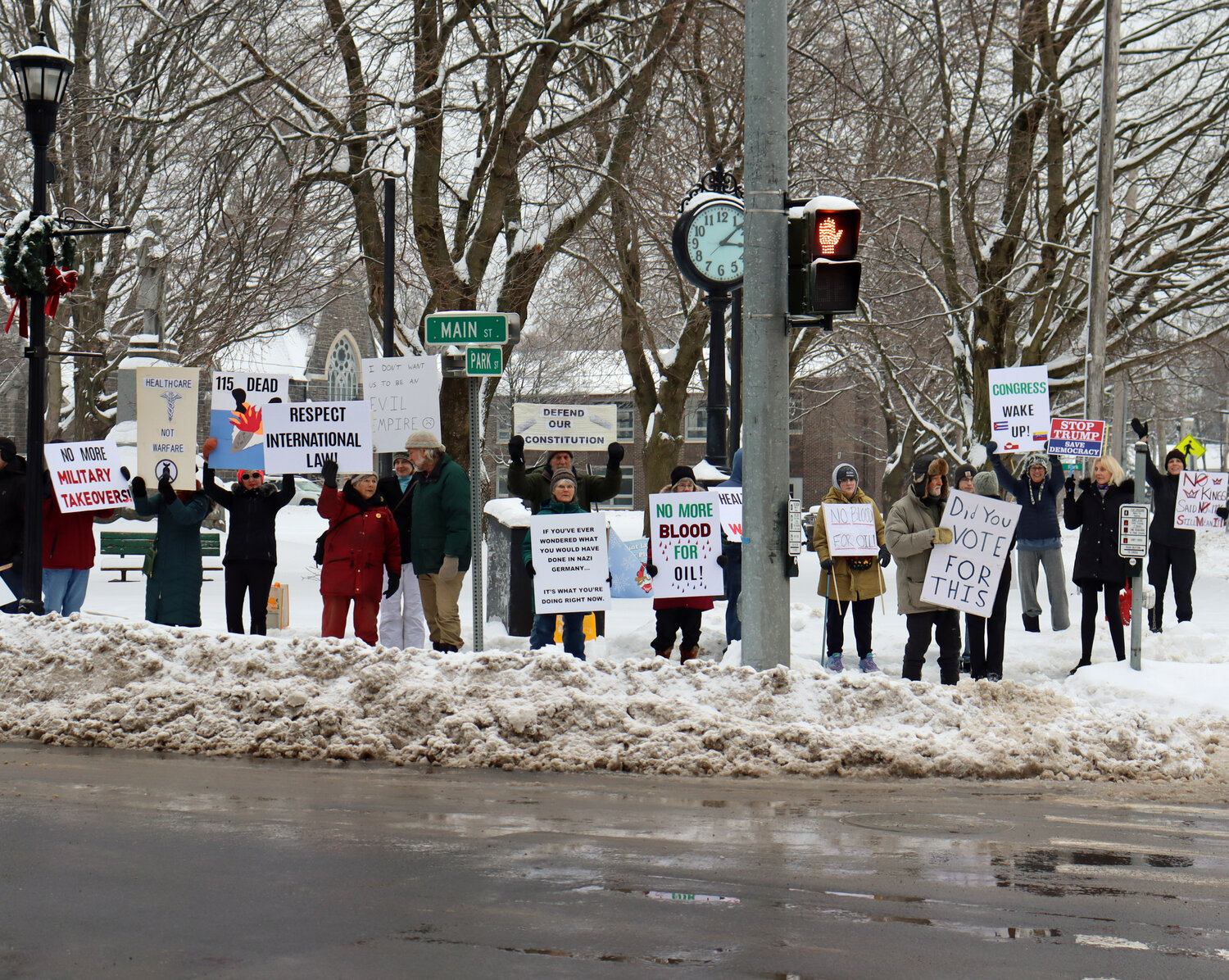Activists in Canton protest capture of Maduro - North Country Now