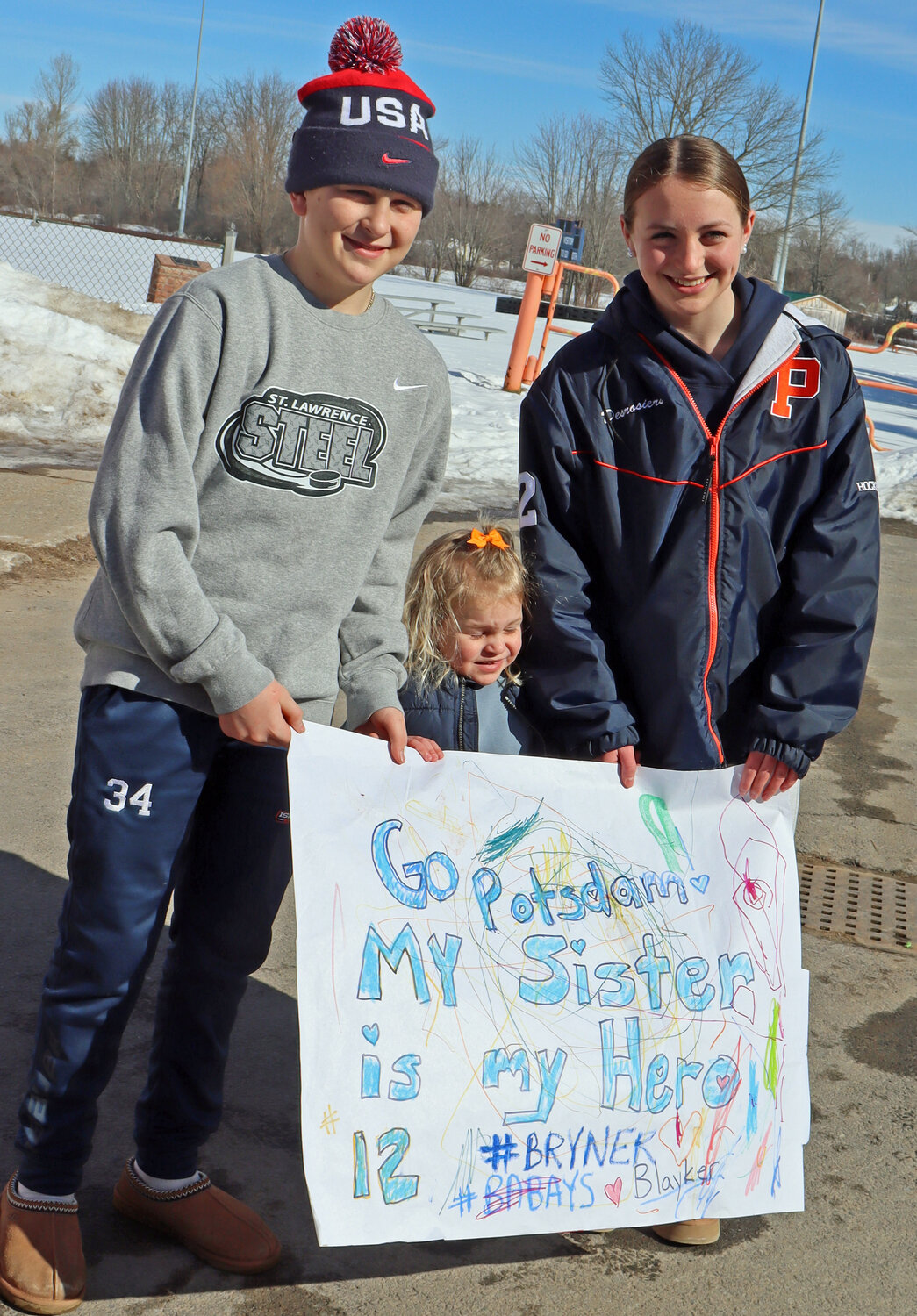 Send-off for Potsdam Girls Hockey as they head to the Final Four ...