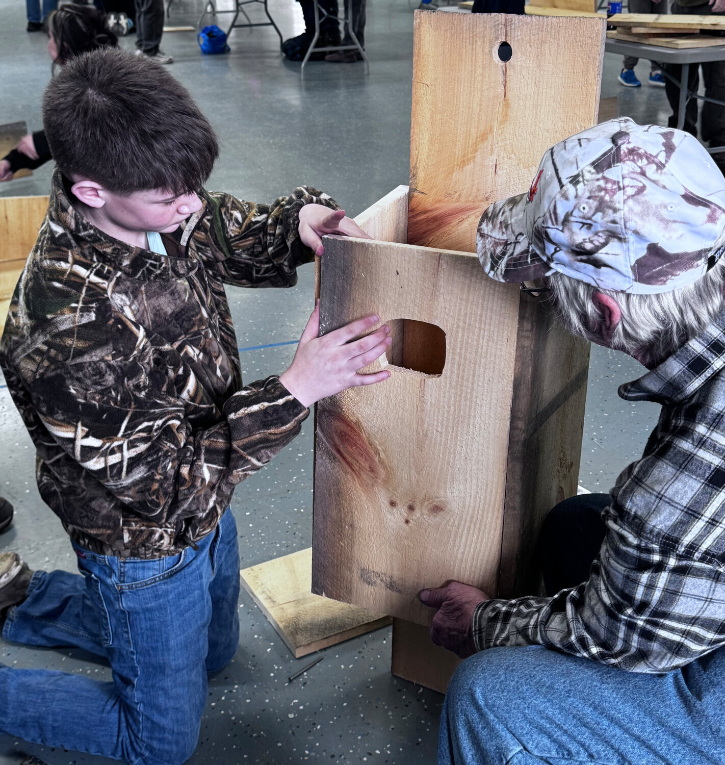 Dozens help build wood duck nest boxes in Morristown - North Country Now