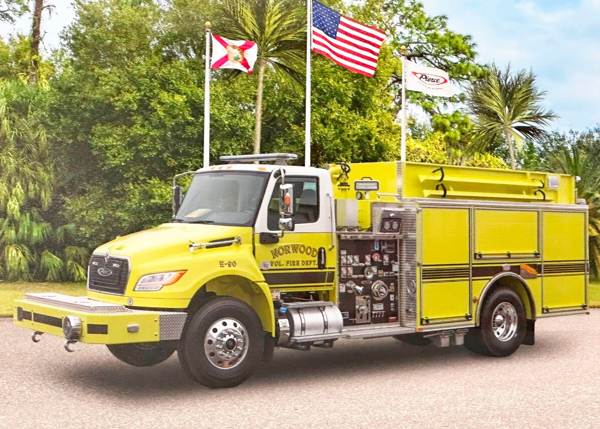 Norwood Volunteer Fire Department gets new pumper, names 2026 officers ...
