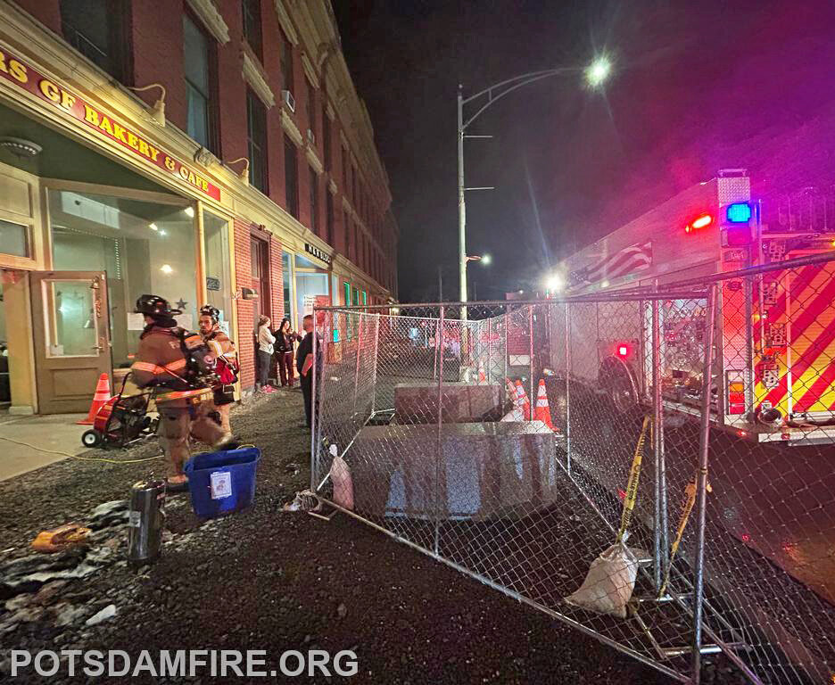 Smoldering laundry bin prompts late-night response in Potsdam - North ...