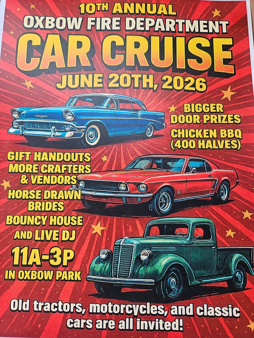 Oxbow Fire Department Car Cruise - North Country Now