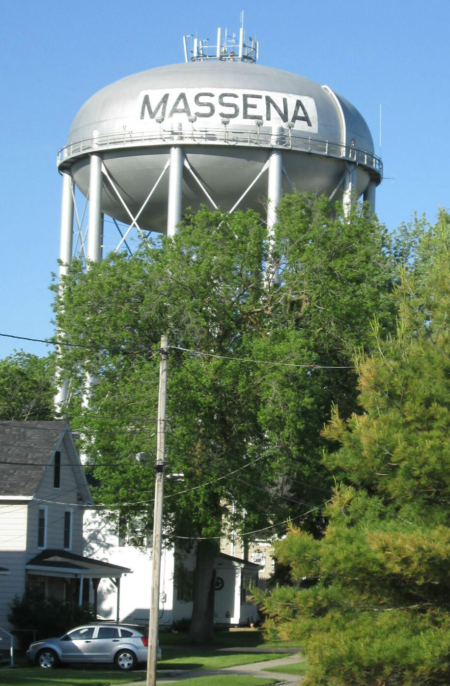Massena village trustees opt to repair Bowers Street water tower, bond ...