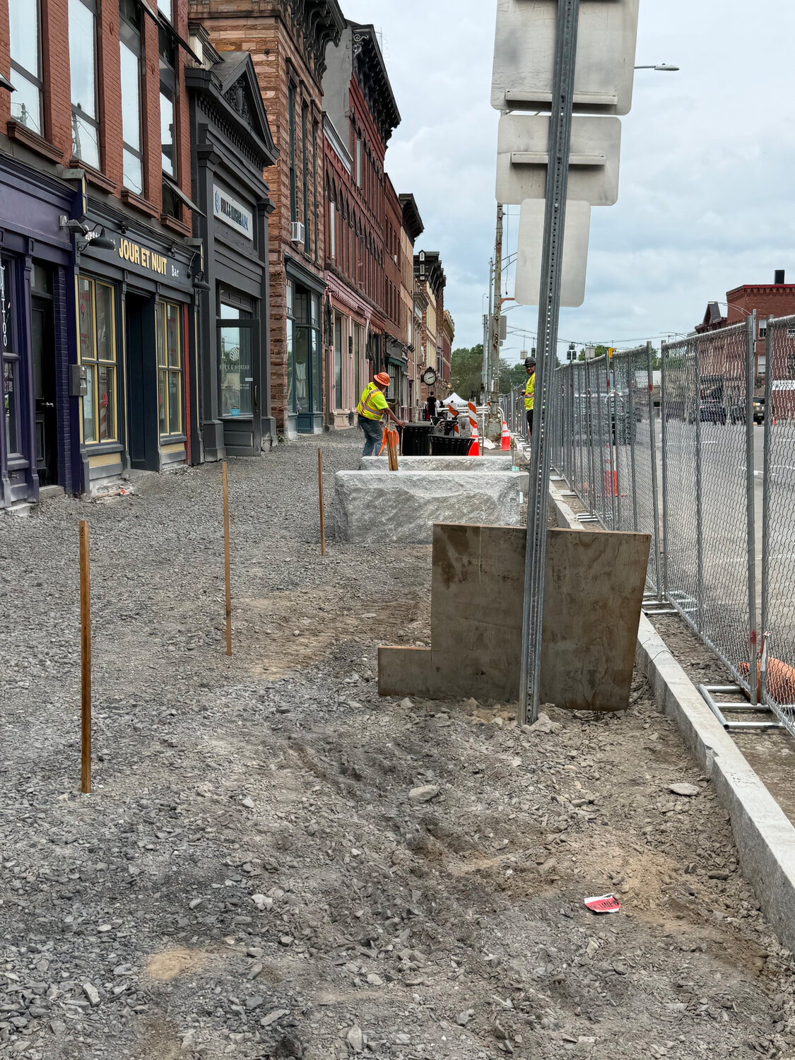 Market Street rehab work moving ahead of schedule - North Country Now