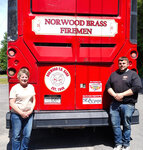 Norwood Brass Firemen and Department riding in style with new bus ...