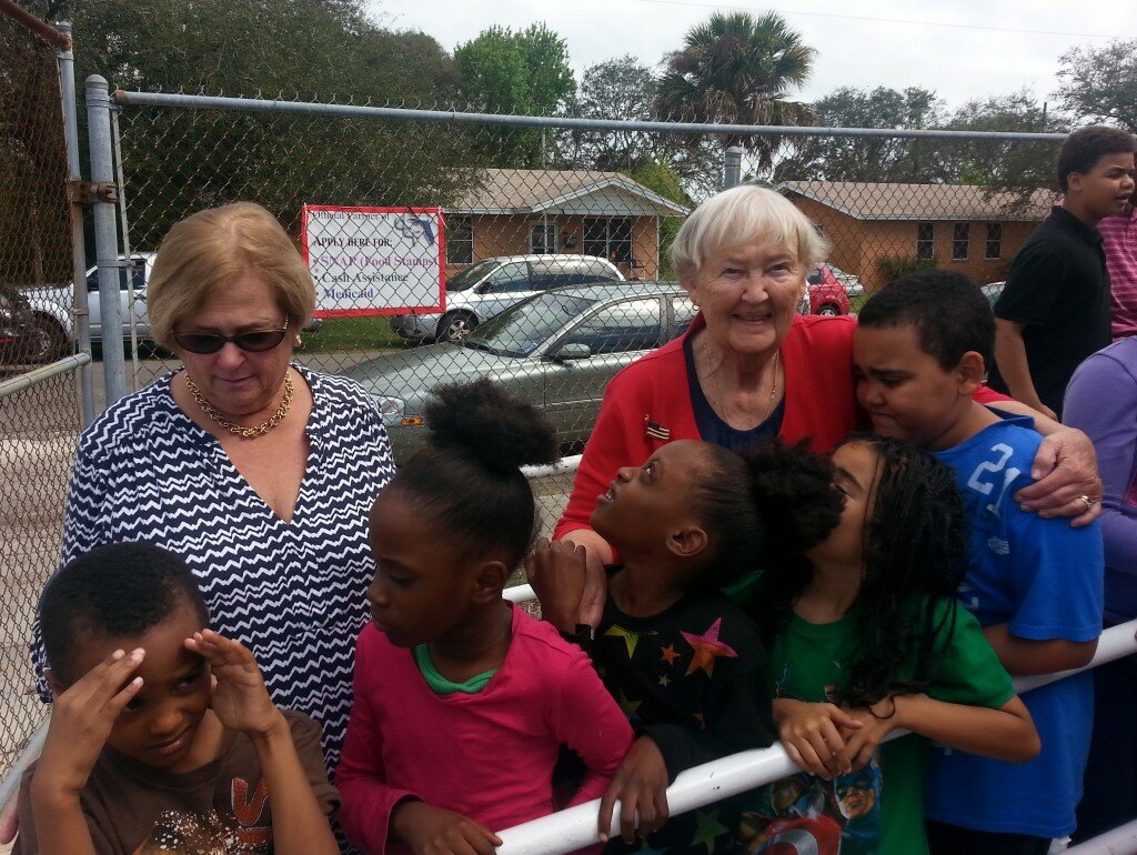 America's Youth Salute the Flag - Fernandina Observer