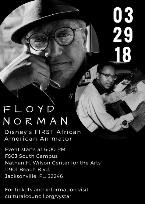 Disney's FIRST African-American Animator, Mr. Floyd Norman - Fernandina ...
