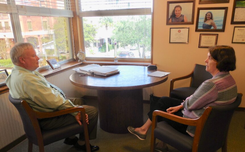 Sitting down for a chat with Fernandina Beach's City Manager Dale ...